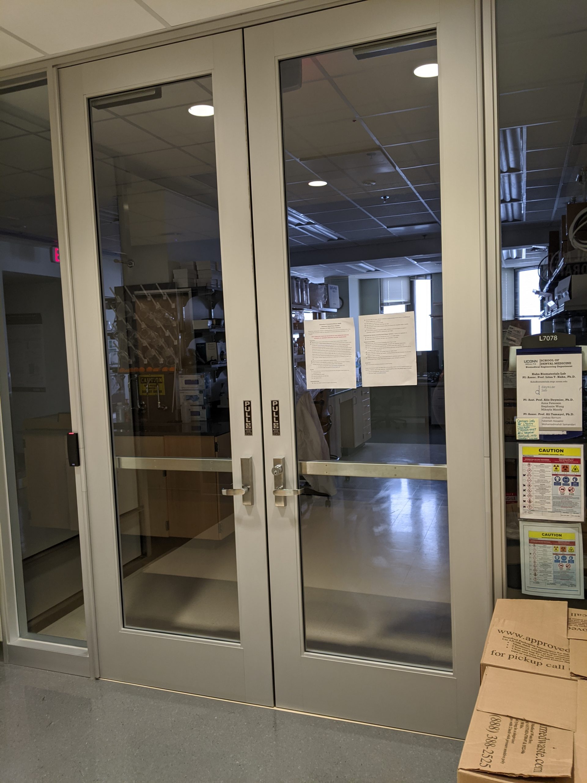 Lab shutdown | Deymier Lab